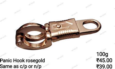 Panic Hook 100g Rose Gold At Best Price In Kanpur By Mh Sales Id