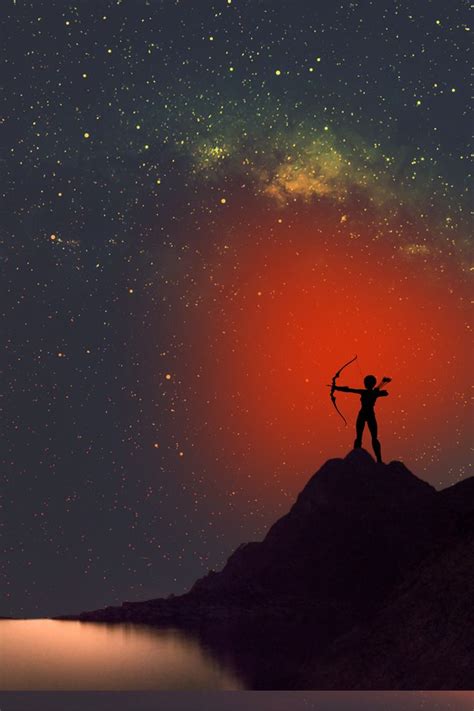 활쏘는 사람 Natural Landmarks Northern Lights Landmarks