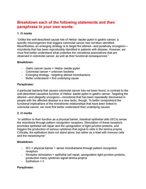 Scientific Literature Paraphrasing Assignment 2 Samantha Toulis
