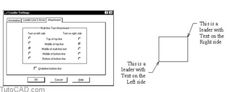 How To Use Quick Leaders Tutorial AutoCAD