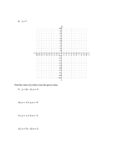 Linear Functions Exercise By Lilmisscelina Tpt