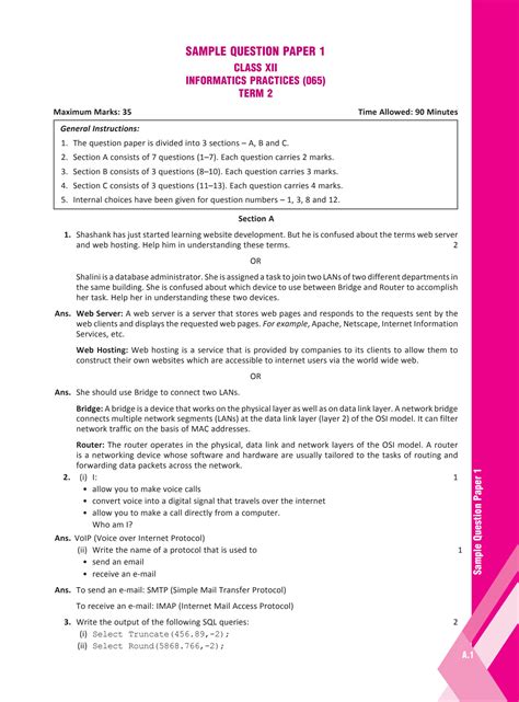 SOLUTION: Computer science sample question paper 2022 - Studypool