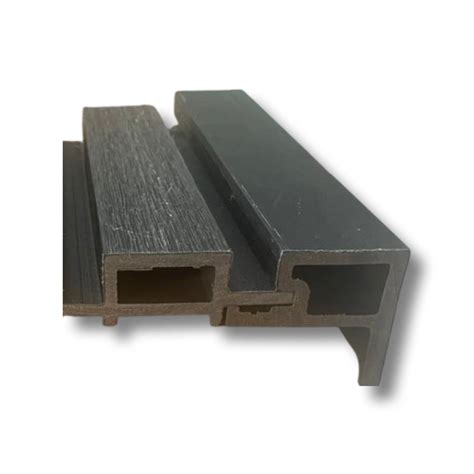 Buy Slatted Composite Cladding End Trim Online The Grass Yard