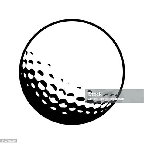 골프 공 아이콘입니다 골프 공 고립 된 아이콘입니다 골프공 기호입니다 골프공에 대한 스톡 벡터 아트 및 기타 이미지 골프공 골프 벡터 Istock