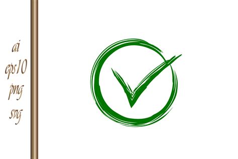 tick icon check mark clipart grunge graphic by irynashancheva