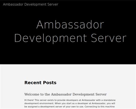 Hack The Box Walkthrough Ambassador Eric Hogues Blog