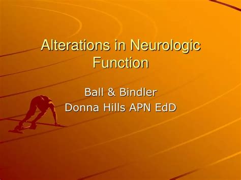 Ppt Alterations In Neurologic Function Powerpoint Presentation Free Download Id 420037