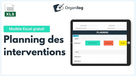 Gérez Toutes Vos Interventions Sur Excel Modèle à Télécharger