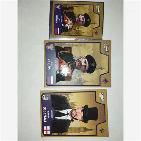 خرید و قیمت کارت کیمدی دیوید بکام رویال و لئو یاشین رویال 2025 از غرفه