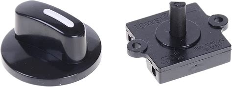 Rotary Encoder 4 Position 3 Way Selector Rotary Switch For Fan 13a 120vac With Knob Switch 31 5