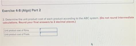 Solved Check My Work Exercise 4 8 Algo Computing Abc