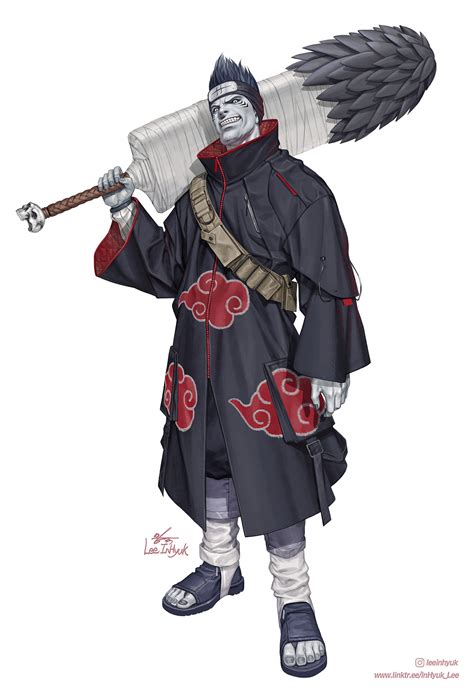 In Hyuk Lee Hoshigaki Kisame Naruto Series Highres 1boy Akatsuki