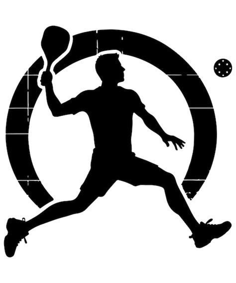 Pickleball Printable Vector Illustration Premium Ai Generated Vector