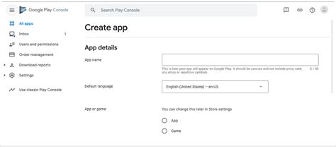 Android Creating An App In The Google Play Developer Console Mag Designd Support