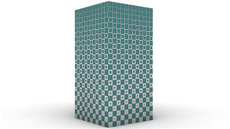3d Parametric Square Pattern Objects Turbosquid 2345250