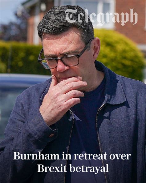 🔴 Andy Burnham Has Distanced Himself From Calls To Rejoin The European
