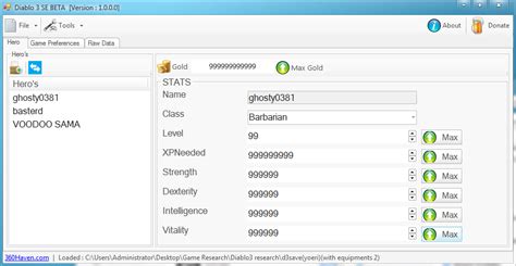 Diablo 3 Save Editor V2009 Download Fasrsoul