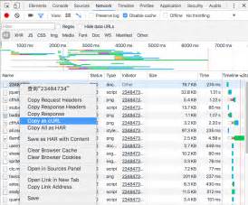 From Chrome I Have A Post Header Used By Jquery Api How Do I