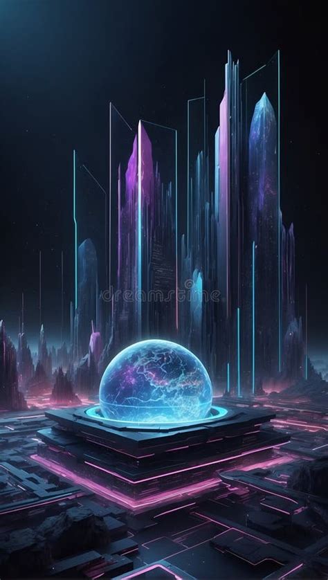 navigating quantum realms data s future unveiled ai generate stock
