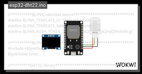 Dht22 Blynk Wokwi Esp32 Stm32 Arduino Simulator