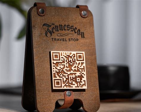Table Qr Code Sign Qr Code Stand Tabletop Sign Small Bussiness Qr Code