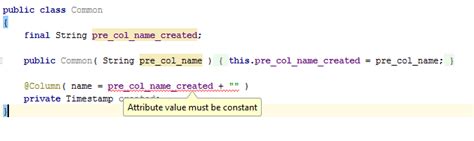 Java How To Set Column Name Dynamically In Hibernate Stack Overflow