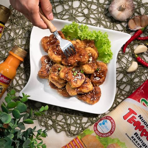Mahsuri X Nutriplus Tempura Nugget Kicap Pedas Manis