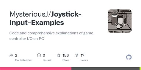 joystick input examples src gameinput cpp at main · mysteriousj