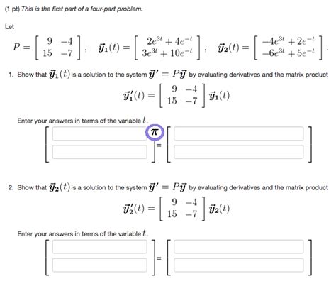 Solved This Is The First Part Of A Four Part Problem Show Chegg Com