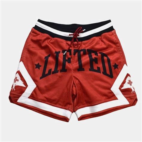 Lrg Shorts Lrg Lifted Research Group Mens Resolutionary Lifted Red Mesh Shorts New S Poshmark