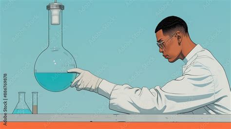 Cartoon Strip Illustrating The Scientific Method In Action From Observation To Experimentation