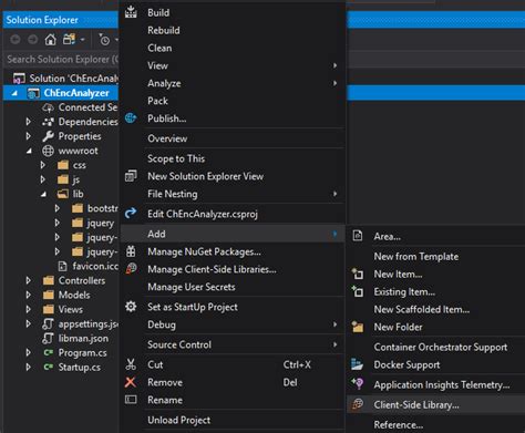 Aspnet Core 練功筆記3 使用 Libman 安裝 Javascript 程式庫 黑暗執行緒