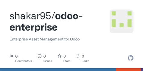 Github Shakar95odoo Enterprise Enterprise Asset Management For Odoo