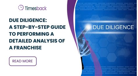 Due Diligence A Step By Step Guide To Performing A Detailed Analysis