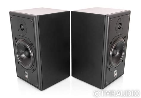 Atc Scm12 Pro Bookshelf Speakers Black Pair Scm 12 The Music Room