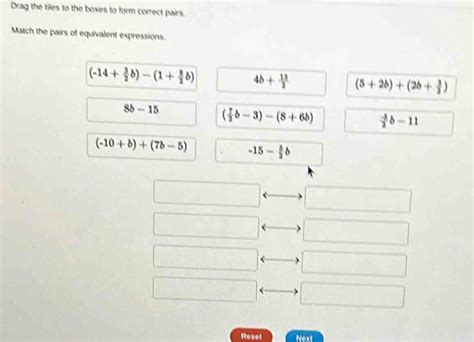 Solved Drag The Tiles To The Boxes To Form Correct Pairs Match The