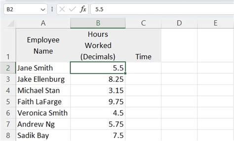 decimals to time in excel a step by step guide myexcelonline