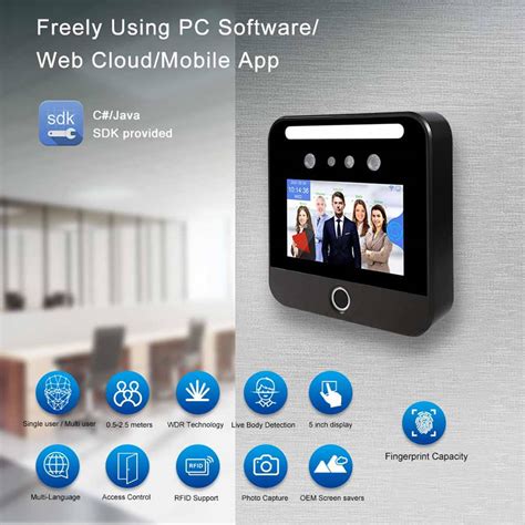 Facial Recognition System Ai03f Dynamic Facial And Fingerprint Recognition System Terminal