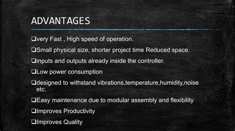 programmable logic controller plc pptx