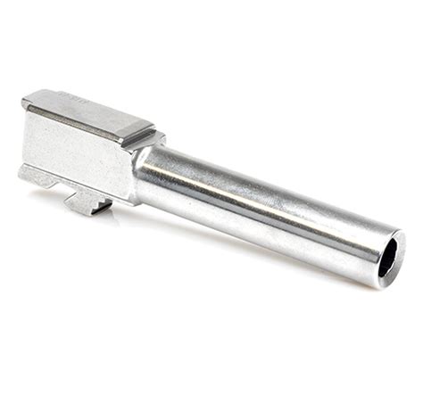 Glock 19 Barrel Match Grade Oem Replacement Polished Flush Cut Crowned