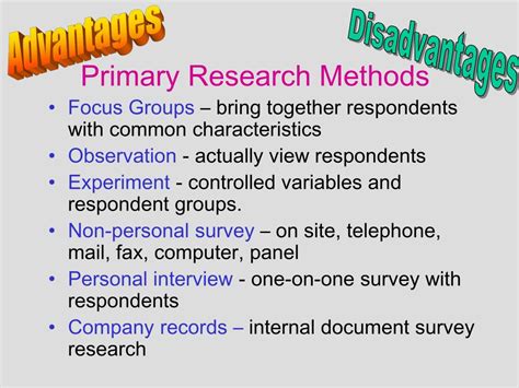 Ppt Primary And Secondary Data Powerpoint Presentation Free Download