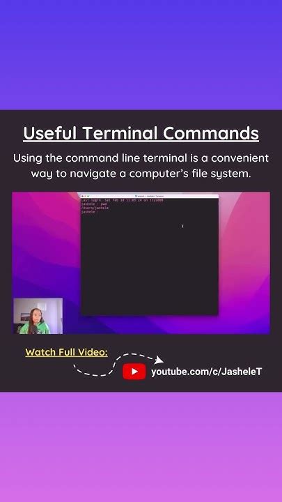Useful Terminal Commands Clip Commandline Terminal Youtube