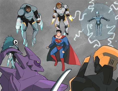 Drew Maws Task Force Si X ️ Original Art R Supermanadventures