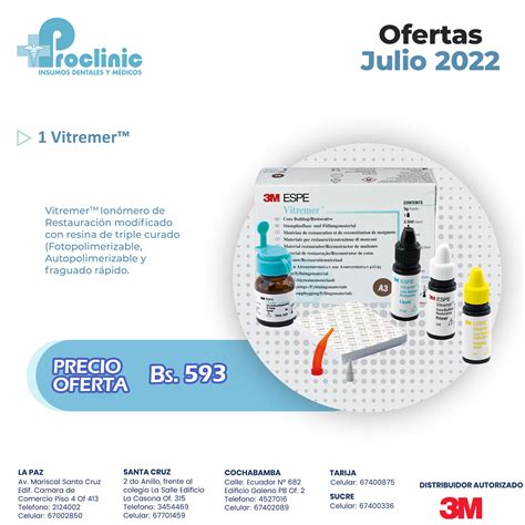 Comprar Vitremer™ A3 en Bolivia | Proclinic