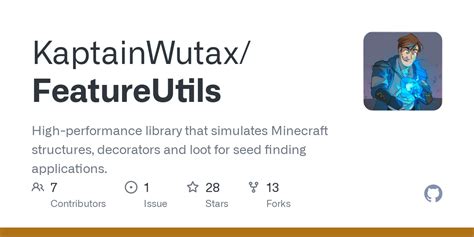 Github Kaptainwutaxfeatureutils High Performance Library That