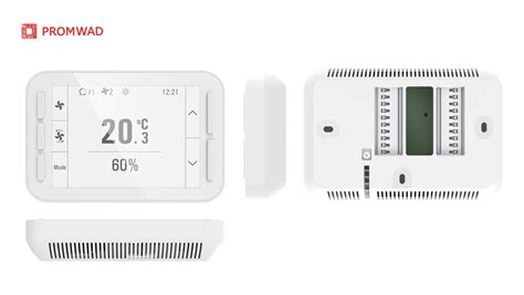 Wireless Smart Thermostat Commercial Thermostat Design