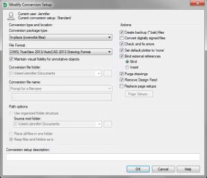 Use The DWG Convert To Save DWG Files To An Earlier Version In IntelliCAD