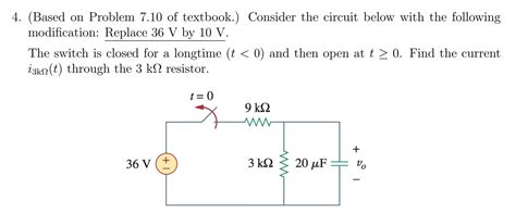 Solved 4 Based On Problem 710 Of Textbook Consider The