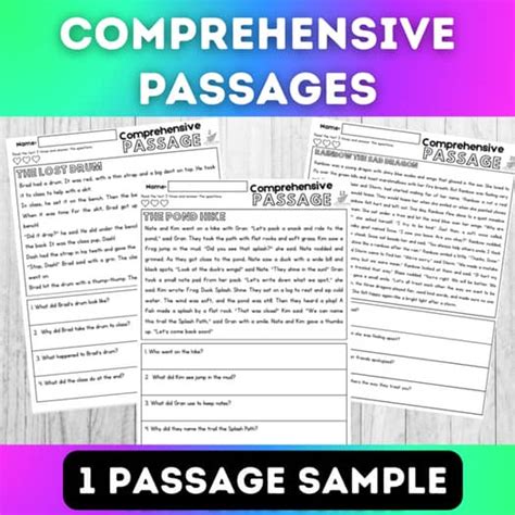 Free Decodable Comprehension Passage Sample Fluency And Phonics Practice