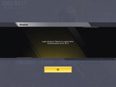 I Cant Log In On My Cod Mobile Account I Log In And Get A